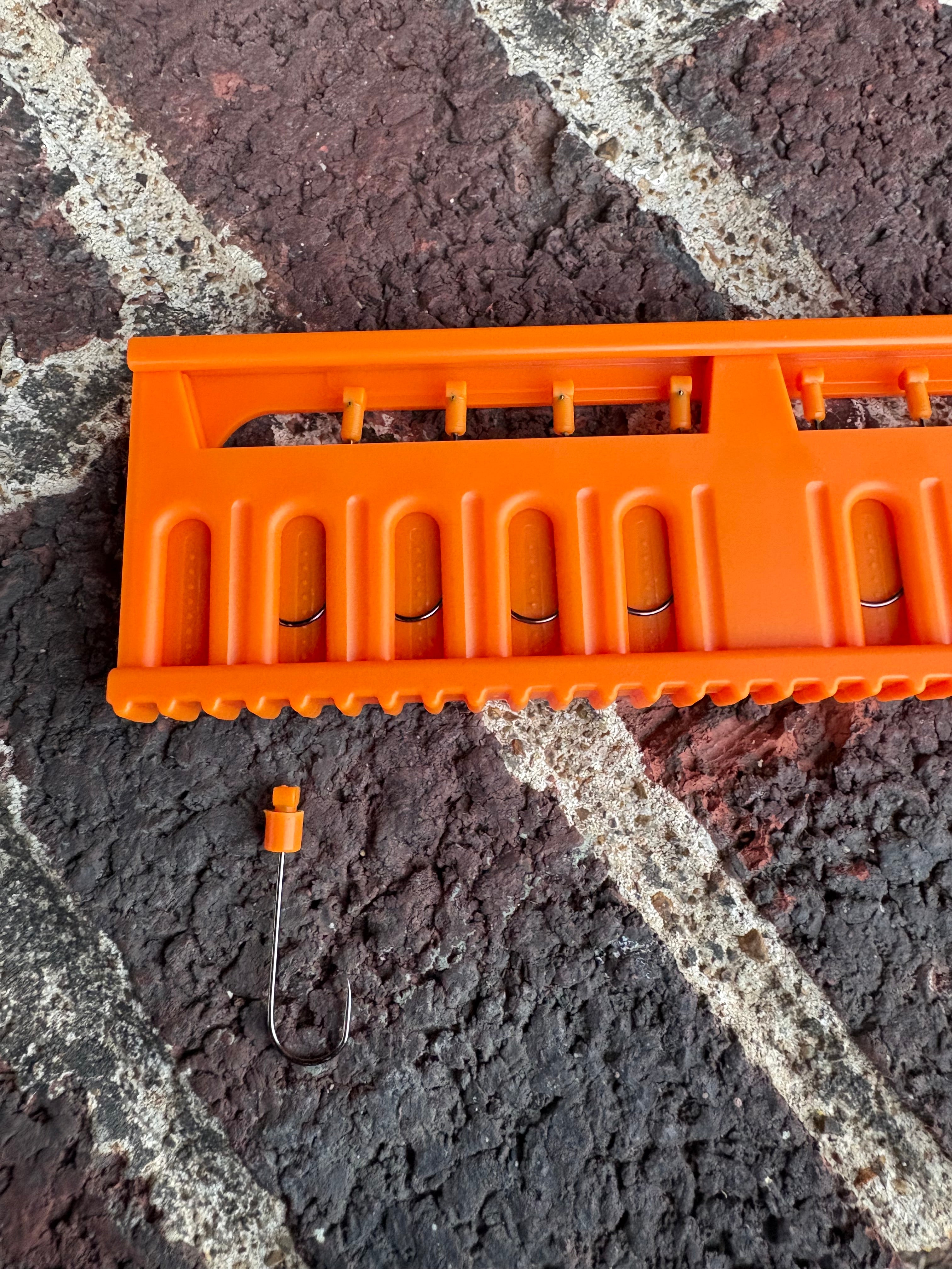 Hook Array - 10 Orange Hooks and Handle Unit – Holder Tackle LLC