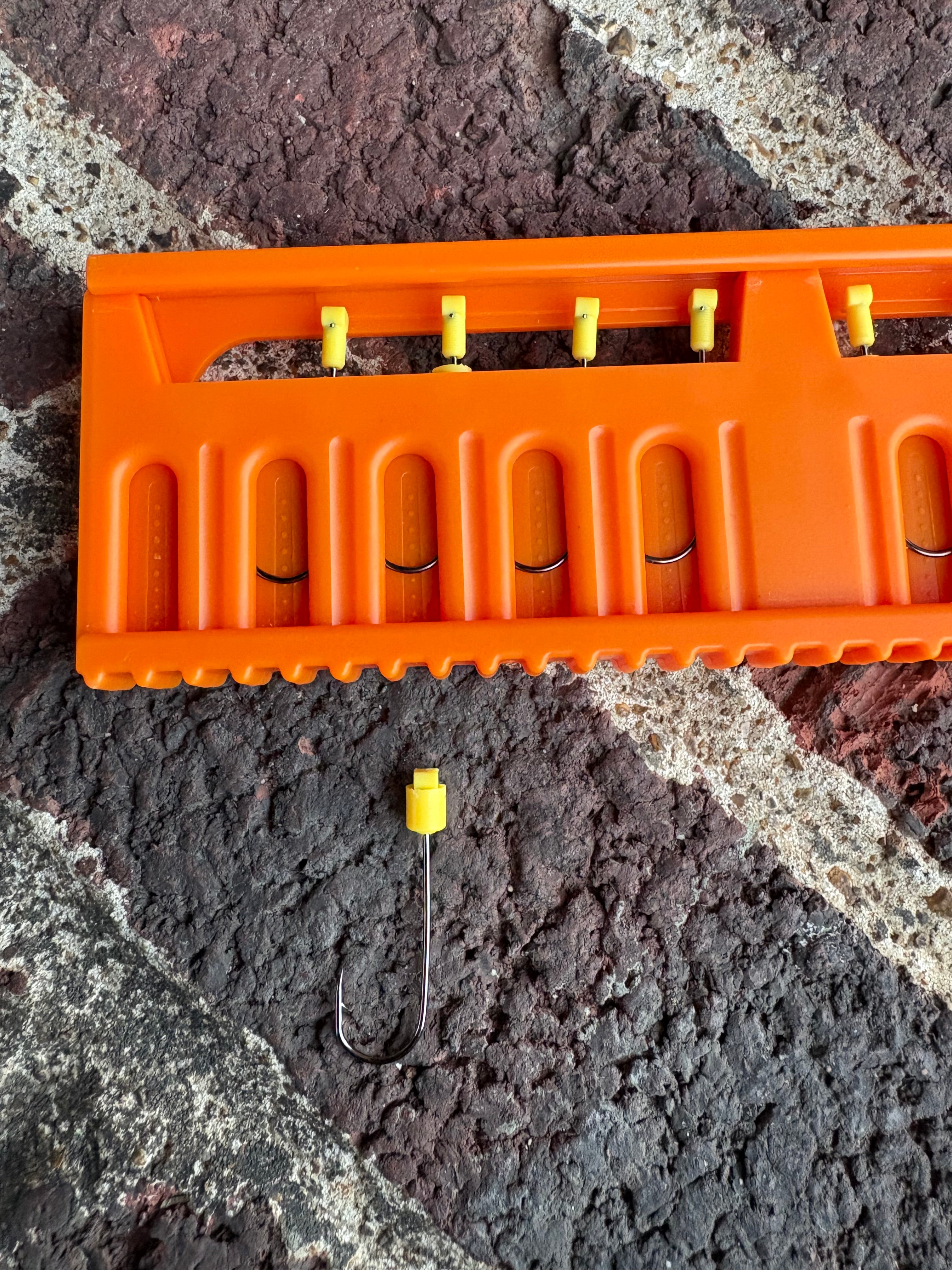 Hook Array - 10 Yellow Hooks and Handle Unit – Holder Tackle LLC
